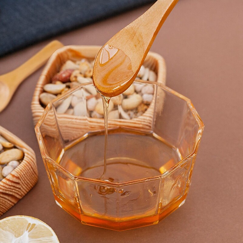 2X(50 Pieces Small Wooden Spoons Nature Spoons Wood Honey Teaspoon ...