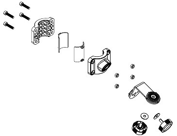 Lowrance Trolling Motor Shaft Mount for Active Target | eBay