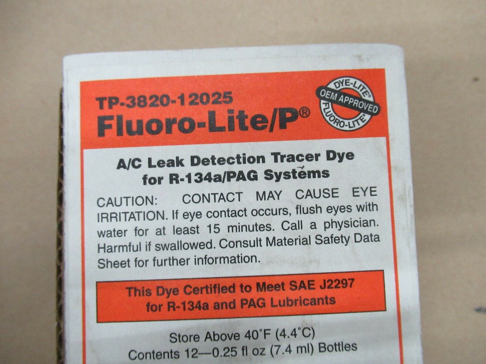 TRACER PRODUCTS TP-3820-12025 FLUORO-LITE/P A/C LEAK DETECTION TRACER ...