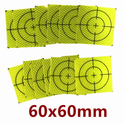 New 100pcs Super Power Green Reflector Sheet 60x60mm Reflective Tape ...