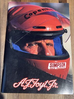1992 AJ Foyt Racing Media Guide | eBay