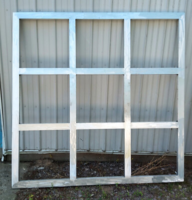 Aluminum Channel Frame Tic Tac Toe Game Frames 3" Channel 81" x 81" | eBay