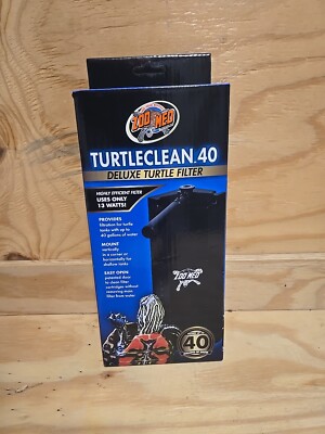 Zoo Med Turtle Clean 40 Deluxe Turtle Filter TC-25. NEW | eBay