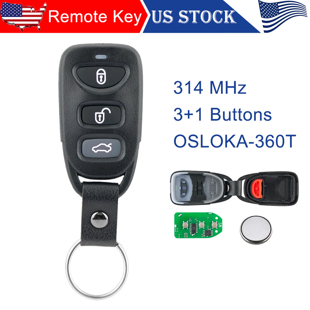 For 2011 2012 2013 2014 2015 Hyundai Elantra Keyless Entry Remote Car ...