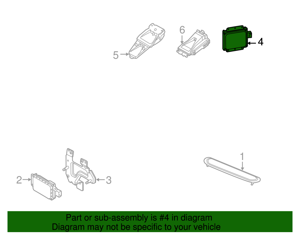 Genuine Volvo Object Sensor 31687597 | eBay