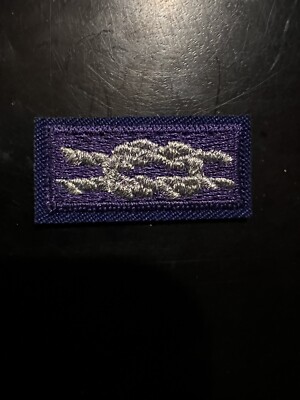 BSA YOUTH RELIGIOUS AWARD KNOT PATCH Purple/Silver | eBay