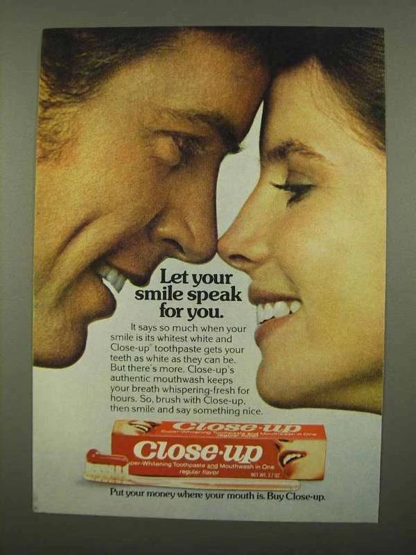 Close Up Toothpaste Print Ads