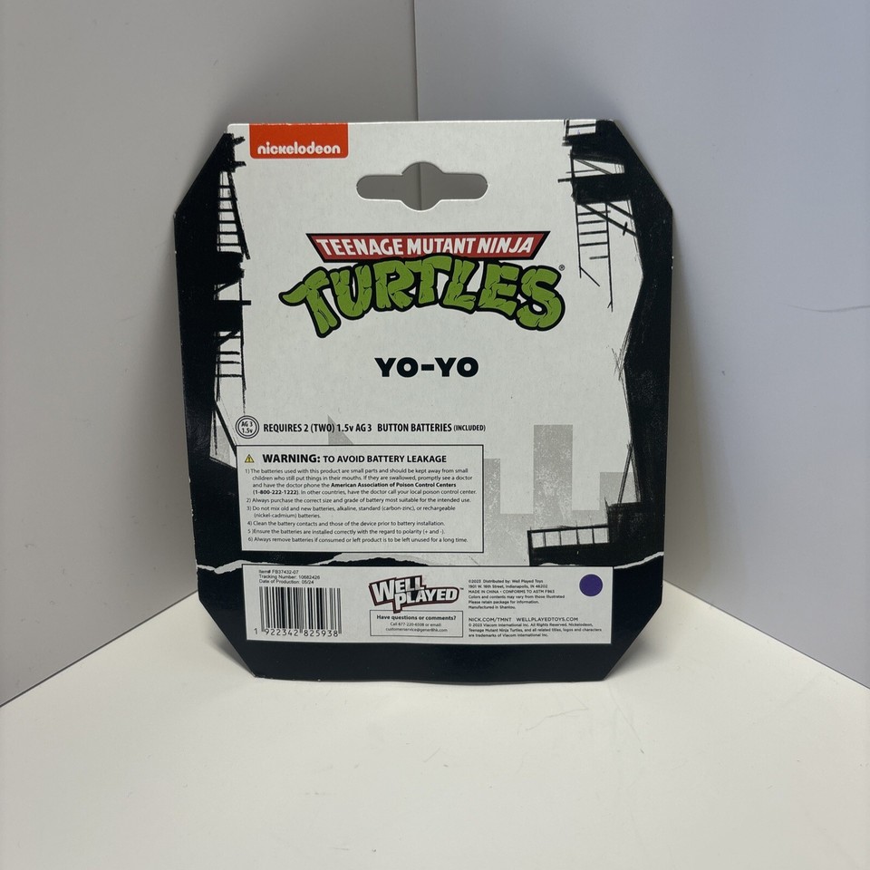 NEW, Nickelodeon TMNT TEENAGE MUTANT NINJA TURTLES LIGHT-UP YO-YO ...