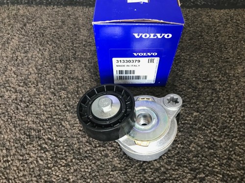 GENUINE VOLVO AUXILIARY DRIVE BELT & TENSIONER TENSION PULLEY 31330379 ...