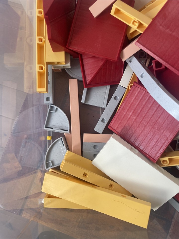 Playmobil Spares Hotel And Schoolroom Spare Building Parts Bundle VGC ...