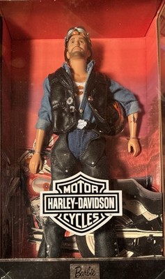 1999 Mattel #25638 Harley-Davidson Motorcycles Ken Barbie Doll NRFB | eBay
