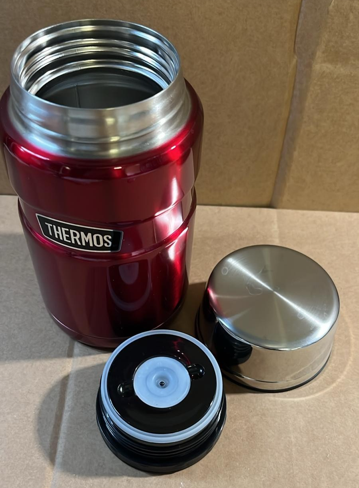 Thermos Stainless King Food Flask, 710ml Capacity - Sleek Multi ...