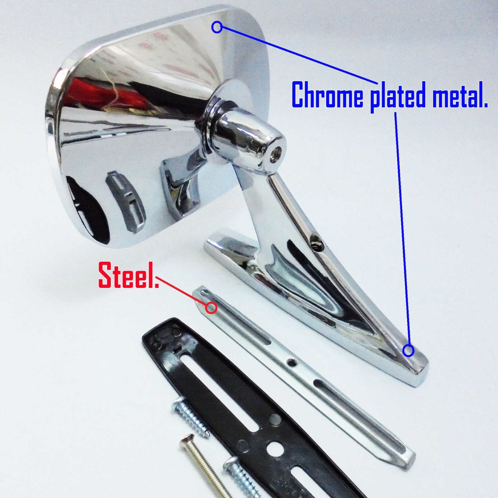 Pontiac GTO Hardtop 2D Coupe Hardtop 1964-1973 Chrome Square Door Side ...