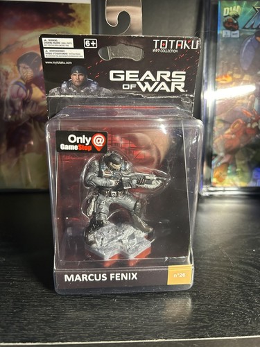 Gears of War Marcus Fenix Totaku Collection Figure #26 BRAND NEW 1st ...