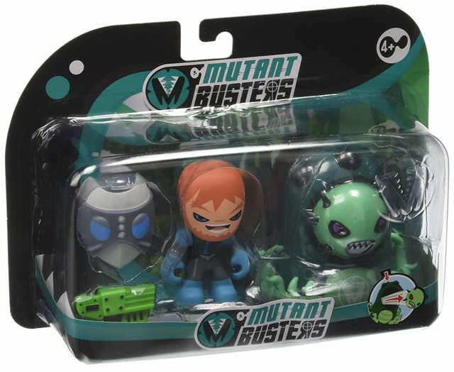 Mutant Busters Set of 8 Action Figures 4 Double Packs Sheriff BP Brutux ...