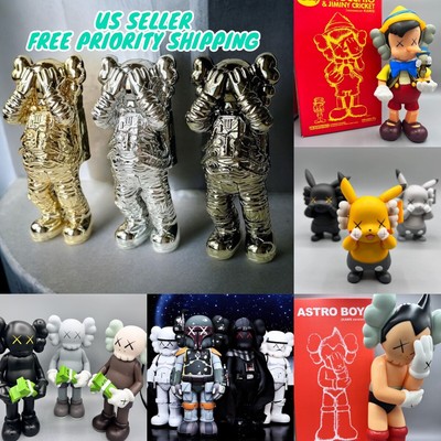 Free Ship 50+ Style Kaws Sculpture Pop Art, Kaws Collections Vinyl ...