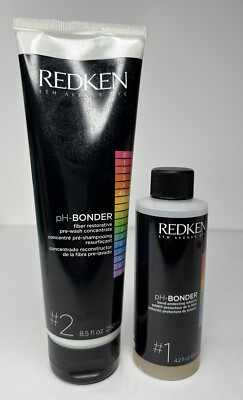 REDKEN Ph-Bonder Pre-Wash Concentrate & Bond Protective Additive Kit ...