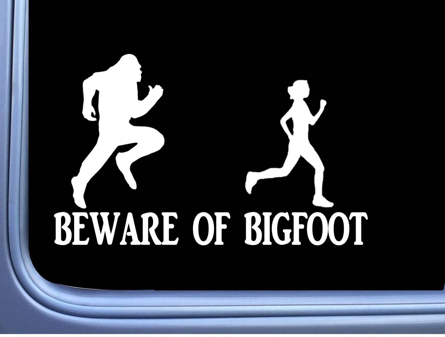 Beware of Bigfoot M302 8 inch Sticker sasquatch yeti Decal | eBay