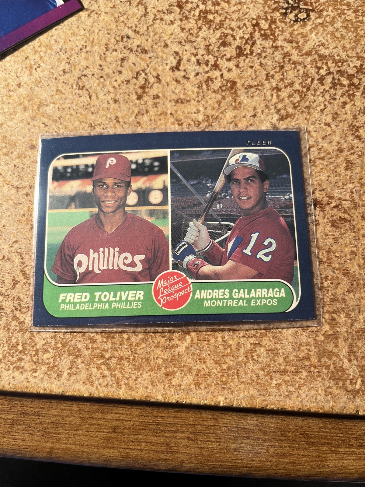 1986 Fleer 647 Fred Toliver Andres Galarraga Rookie Card RC Expos | eBay