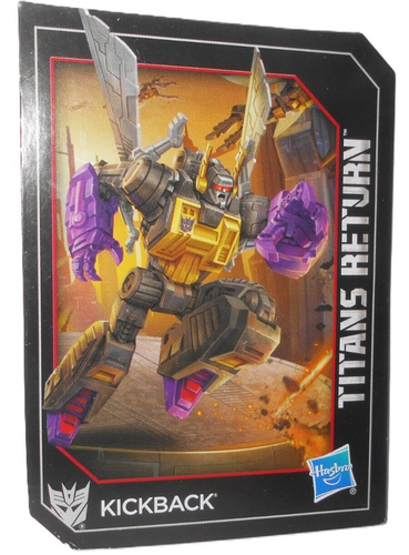 TRANSFORMERS Titans Return KICKBACK Trading CARD 2016 movie studio ...