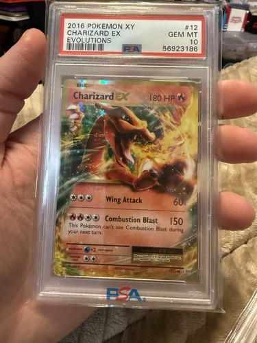 2016 POKEMON XY EVOLUTIONS #12 CHARIZARD EX PSA 10 | eBay