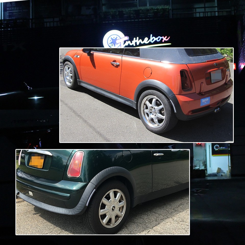 For MINI Cooper R50 R52 R53 02-08 Smoked Lens White LED Rear Side ...