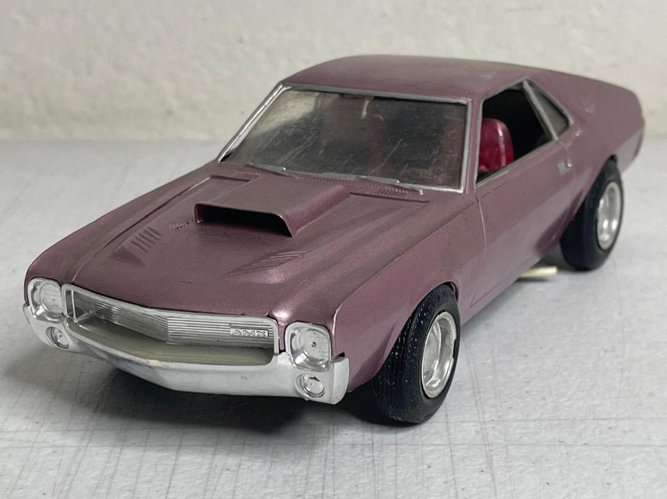 1969 AMC AMX Custom Built Vintage Model Car 1 25 Scale Street Machine ...