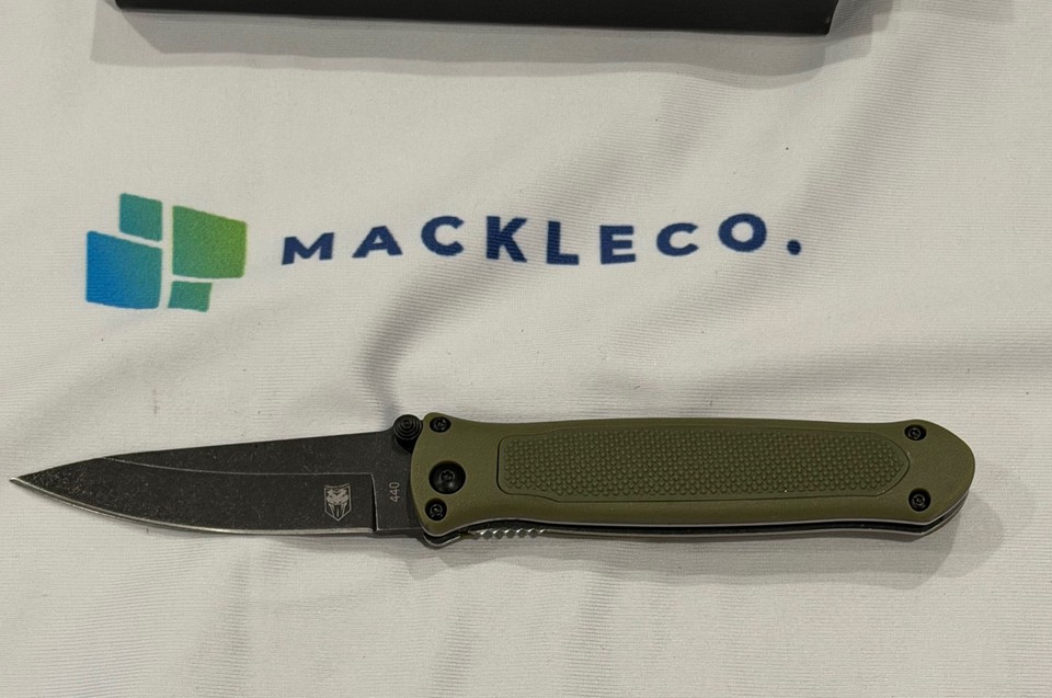CobraTec Manual Open Pocket Knife Quick Strike G10 Knurled Rubber OD ...