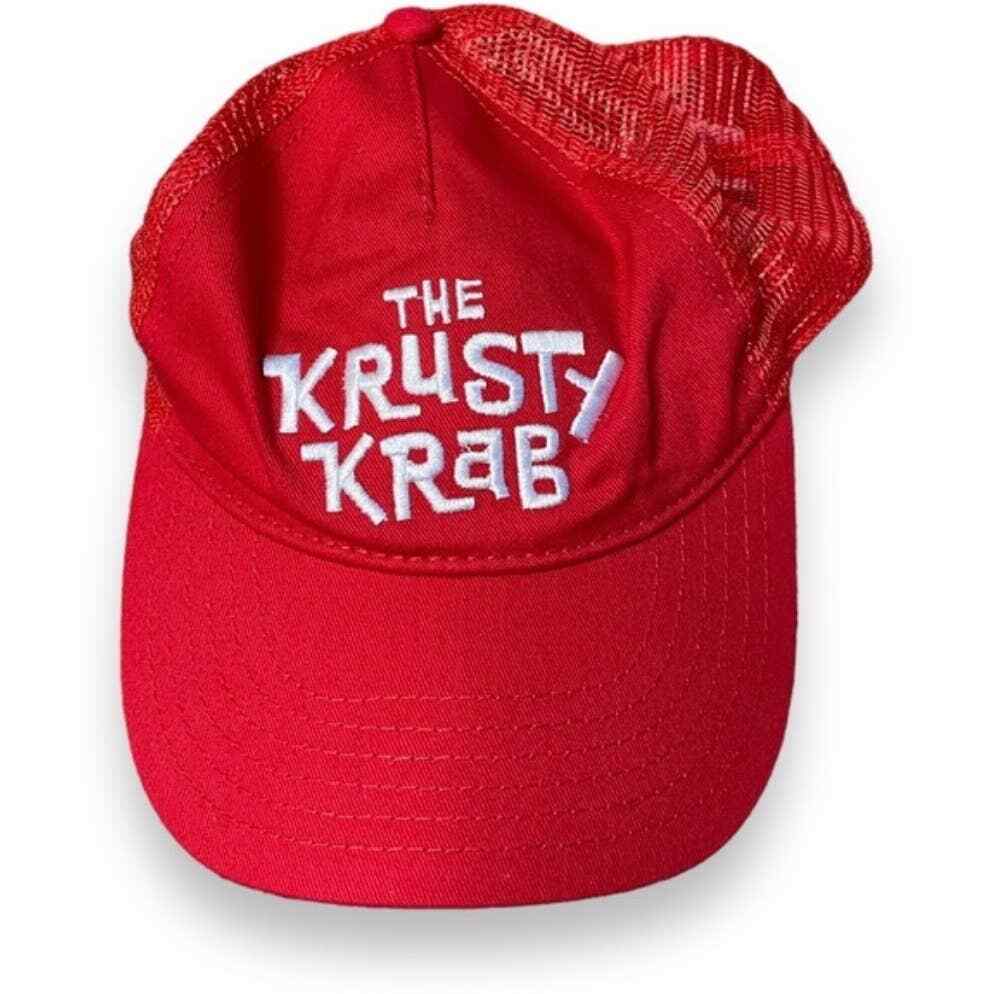 SpongeBob | Unisex Red Krusty Krab Hat | eBay