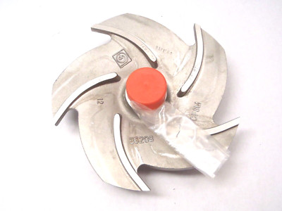Goulds 076793-1203 Pump Impeller 7-3/8" DIA 5 Vane w/Teflon O-Ring ...