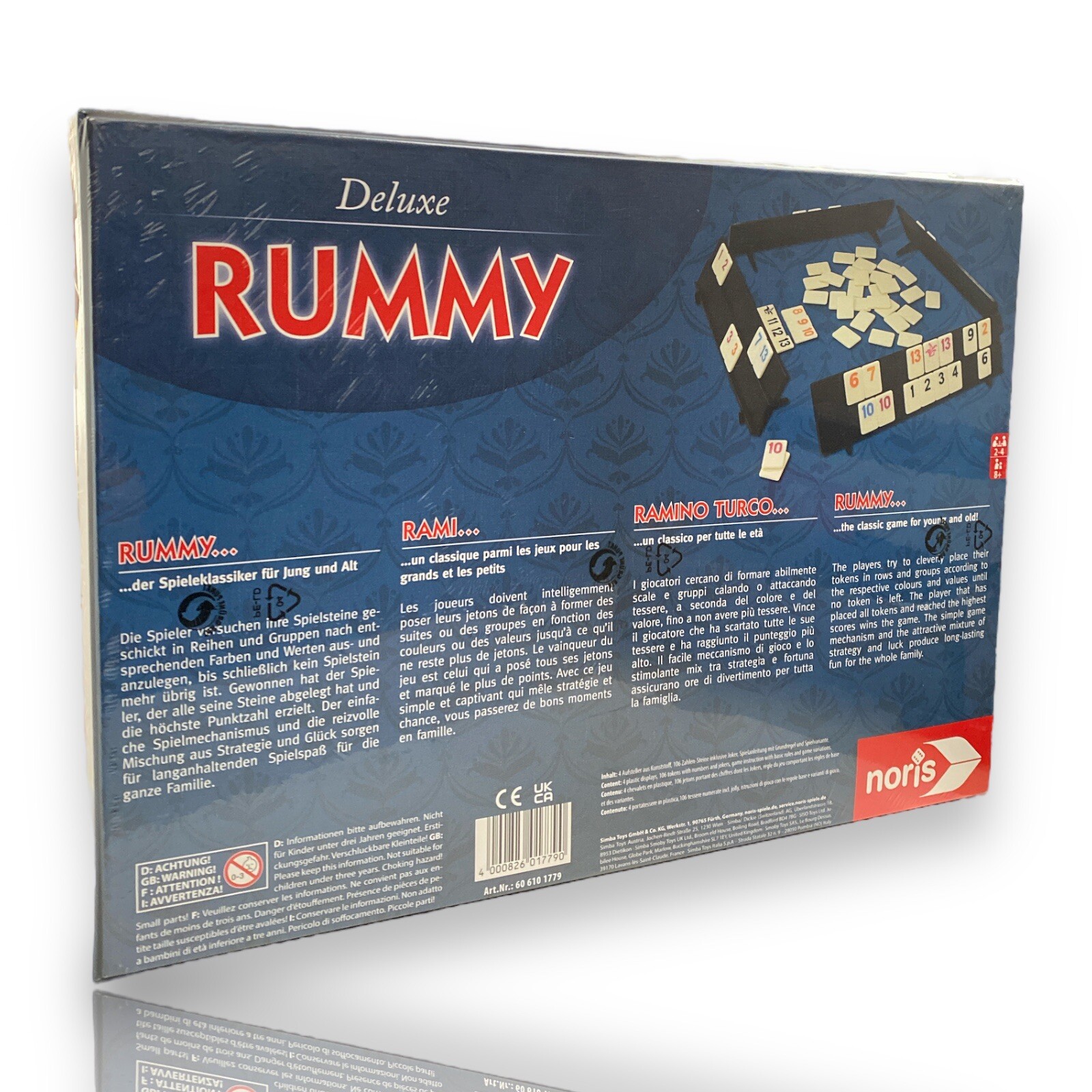 [30] Noris 606101779: Rummy, Deluxe Set [Familienspiel] | eBay