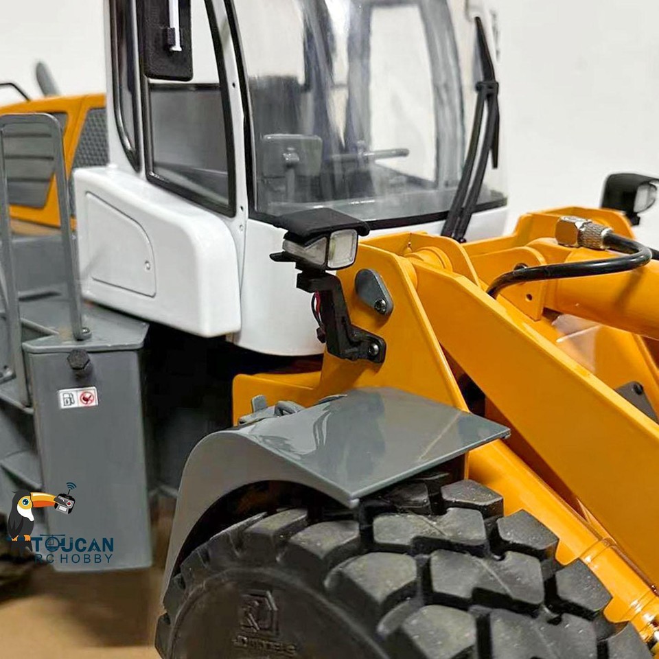 1/14 RC 580 Hydraulic Wheeled Loader Radio Control Vehicle Light Sound ...
