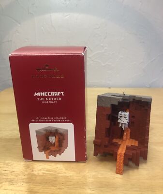 Hallmark KEEPSAKE Ornament 2020 Minecraft THE NETHER Game Lavafalls | eBay