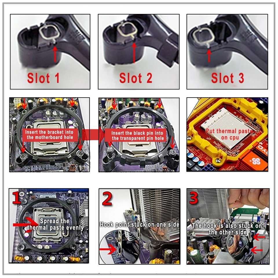 Cpu Cooler X99 4Pin 90Mm Radiator 4 Heatpipes Computer 4Pin Cooling CPU ...