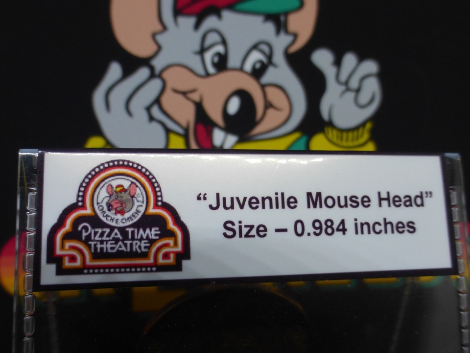 Chuck E. Cheese Token, Type 4 (1995-2012) Chucky Cheese's Great Gift ...