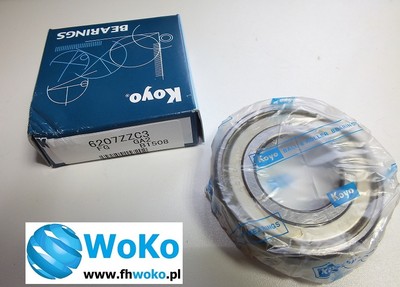 Bearing 6207 ZZC3 6207zz 6207Z 6207zc3 6207-2ZR-C3 dimension 35x72x17 ...