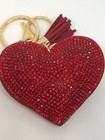RED Valentine's Heart keychain gift keyring Christmas party favor love ...
