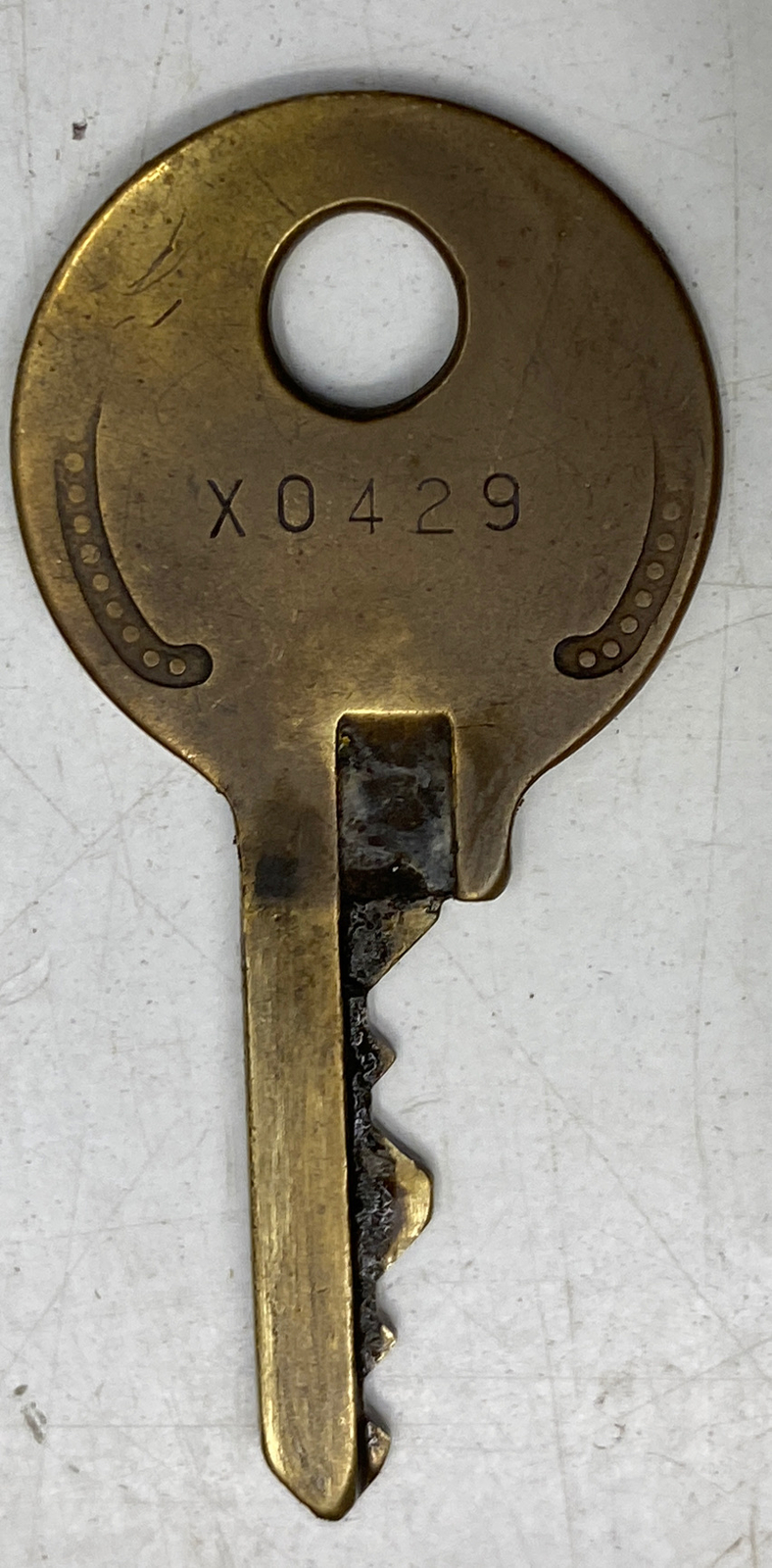 Vintage WW11 Brass Hurd Padlock Lock With Hurd Key USN Marking Detroit ...