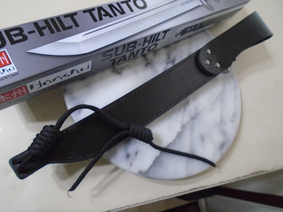 Honshu Subhilt Ninja Tanto Bowie Fixed Blade Knife 5mm Full Tang ...