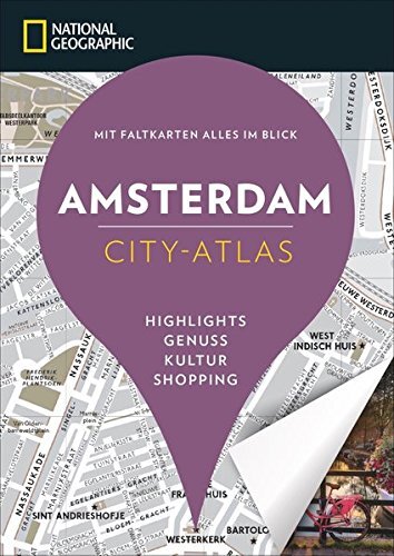 Rigot-Muller, V National Geographic City-Atlas Amsterdam - (German Imp ...