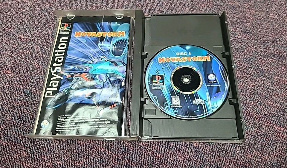 Novastorm (PlayStation 1) PS1 PSX Long Box (Tested!) 2 Discs! Ships ...