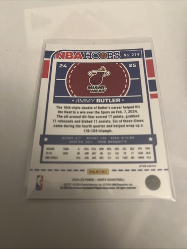 2024-25 NBA Hoops- Jimmy Butler- #214 Dark Green Prizms Premium | eBay