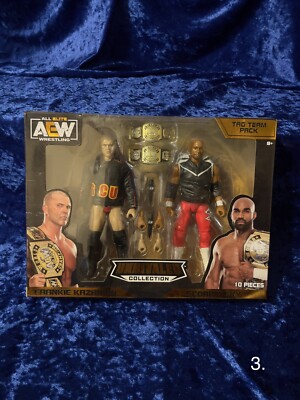 AEW *Amazon EXCLUSIVE* Unrivaled Collection Tag Team Pack S.C.U. | eBay