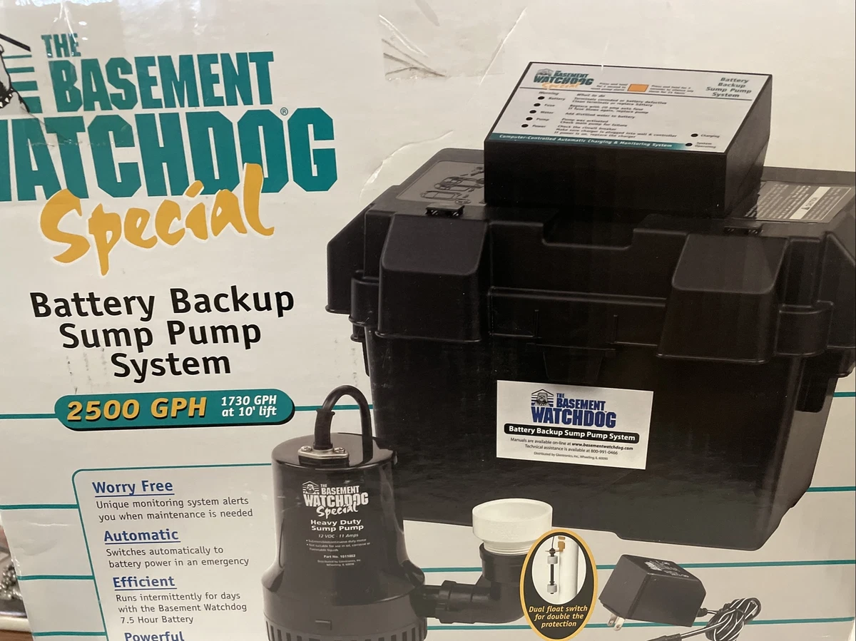 Battery Backup Sump Pump Troubleshooting Guide 59 Off