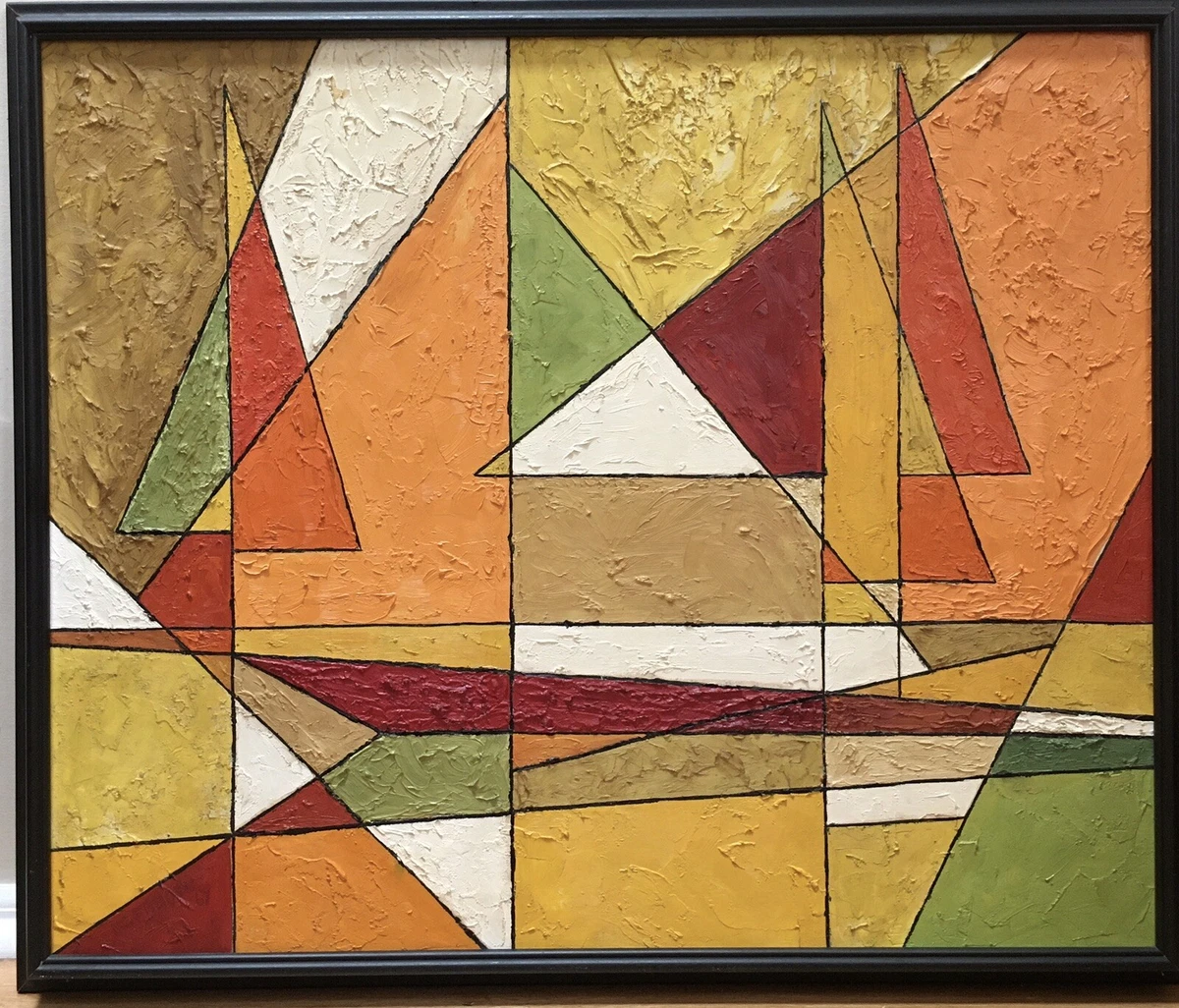 Geometric Oil Paintings