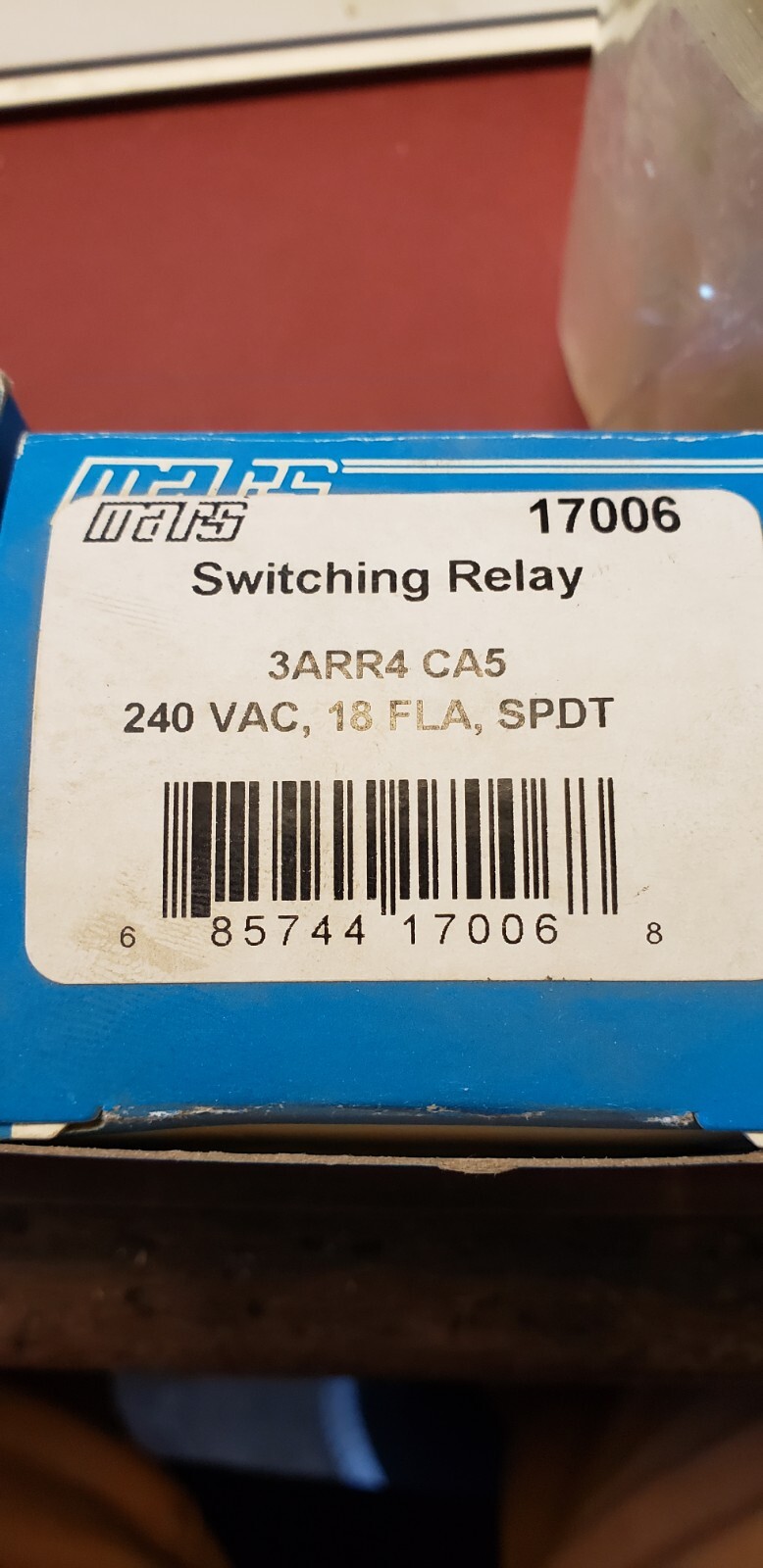 Mars 17006 3arr4 Ca5 240v Magnetic Line Switching Relay for sale online ...