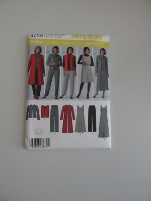 NEW Uncut Simplicity Pattern 4789 | eBay
