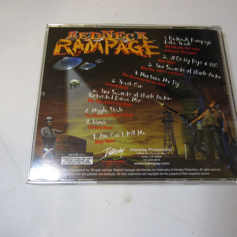 Redneck Rampage: RARE INTERPLAY PC GAME FREE SHIPPING | eBay