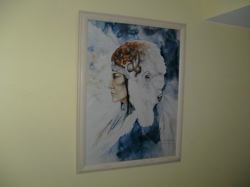 JAN TAYLOR ART: CHIEF/BUFFALO FACE, 20" X 26", FRAMED AND SIGNED | eBay