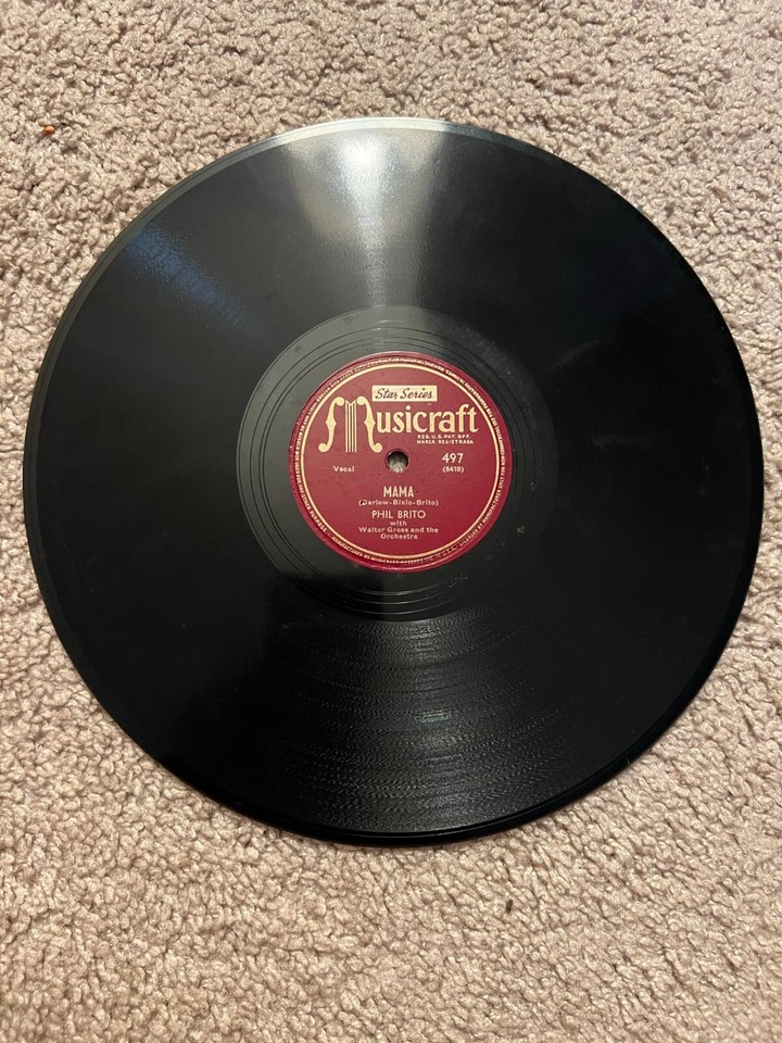 78 RPM Estate Sale All Eras, Artists, Labels 1910s through 1950s - Flat ...